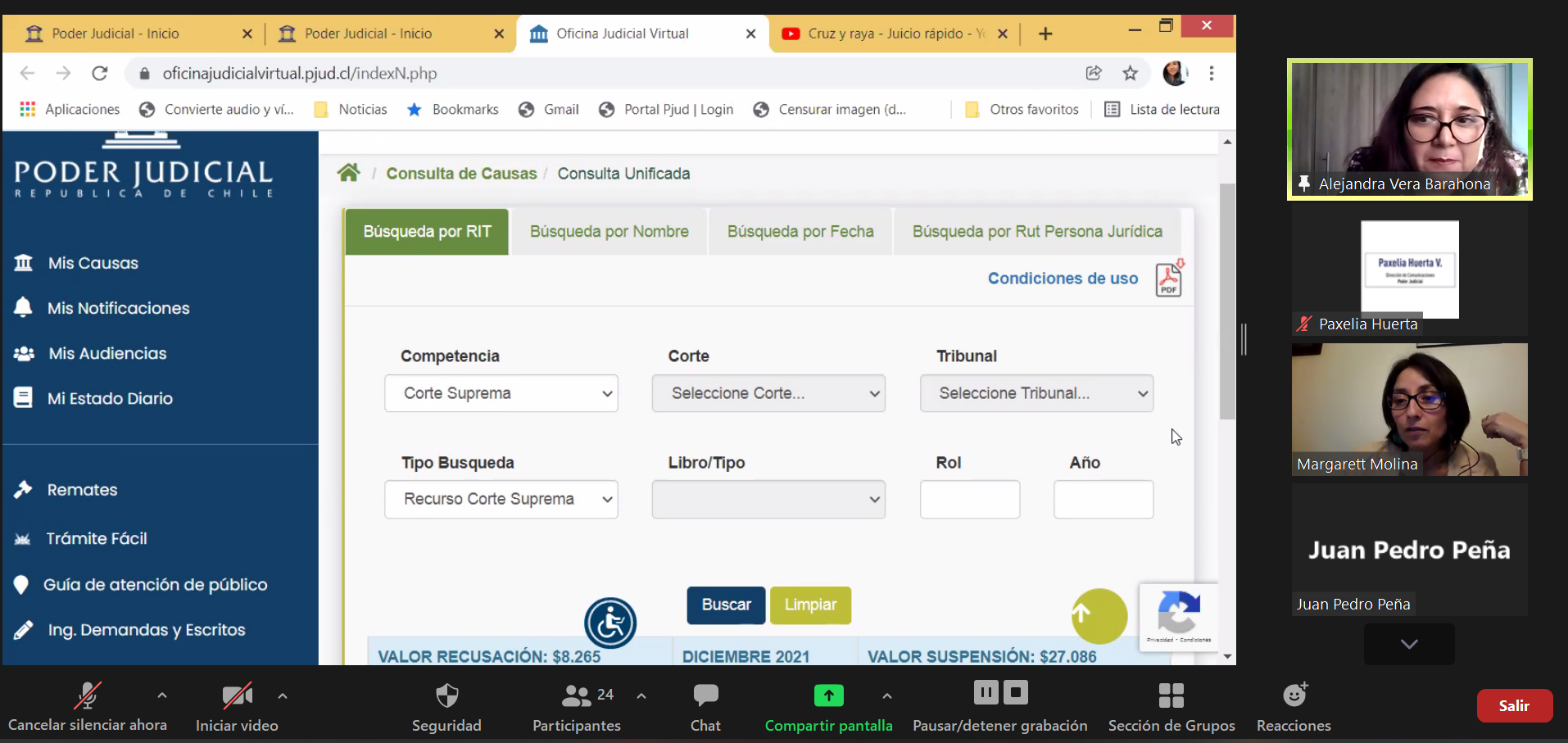 Poder Judicial - PrensaYComunicaciones